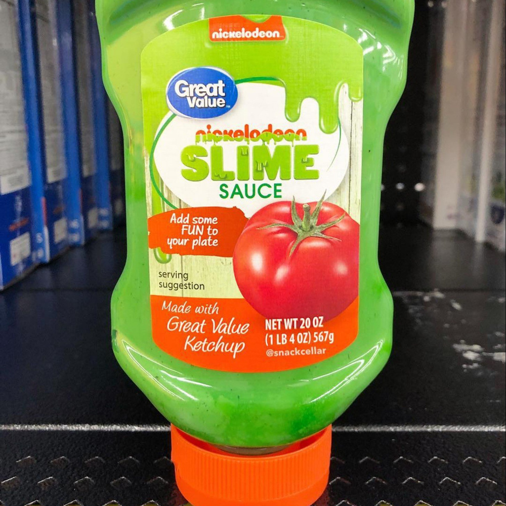 Walmart Offers Nickelodeon Green Slime Ketchup - Scioto Post