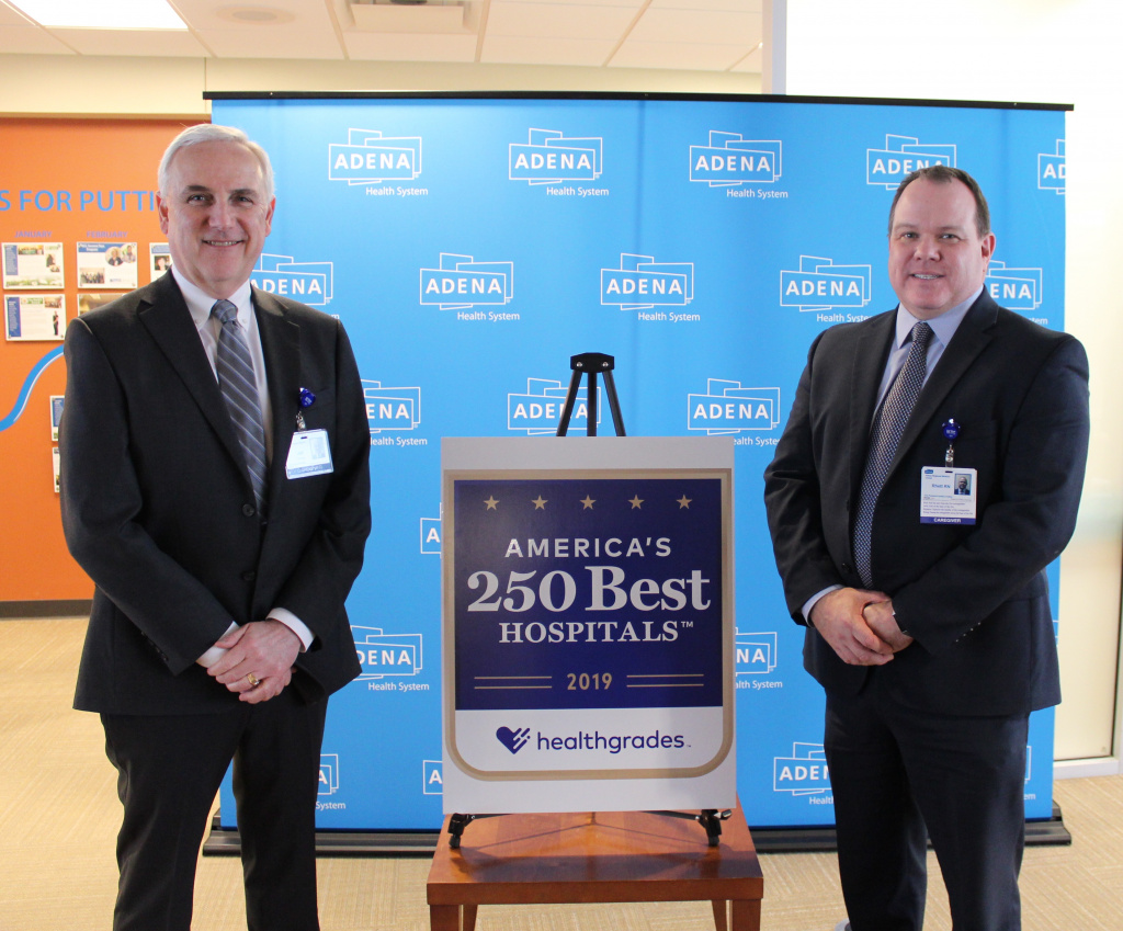 Adena Named in Top 5 Percent of Hospitals Nationwide in 2019 - Scioto Post