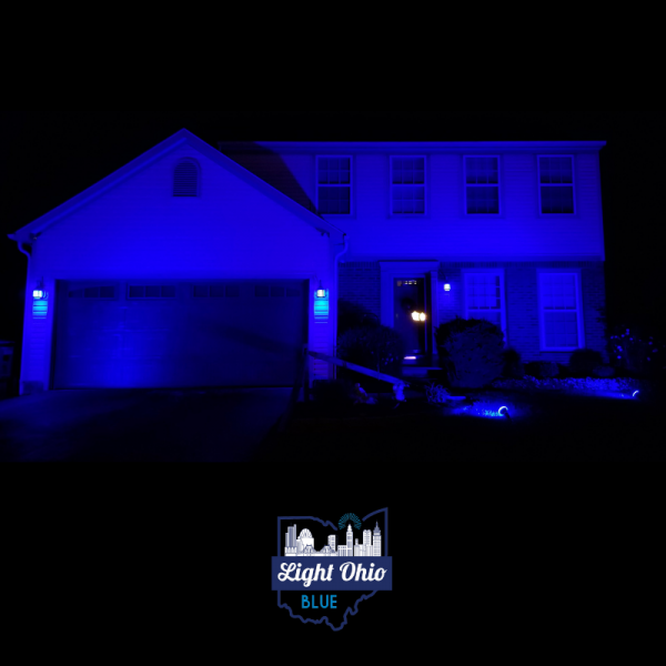 Light Ohio Blue Campaign Starts Tonight - Scioto Post