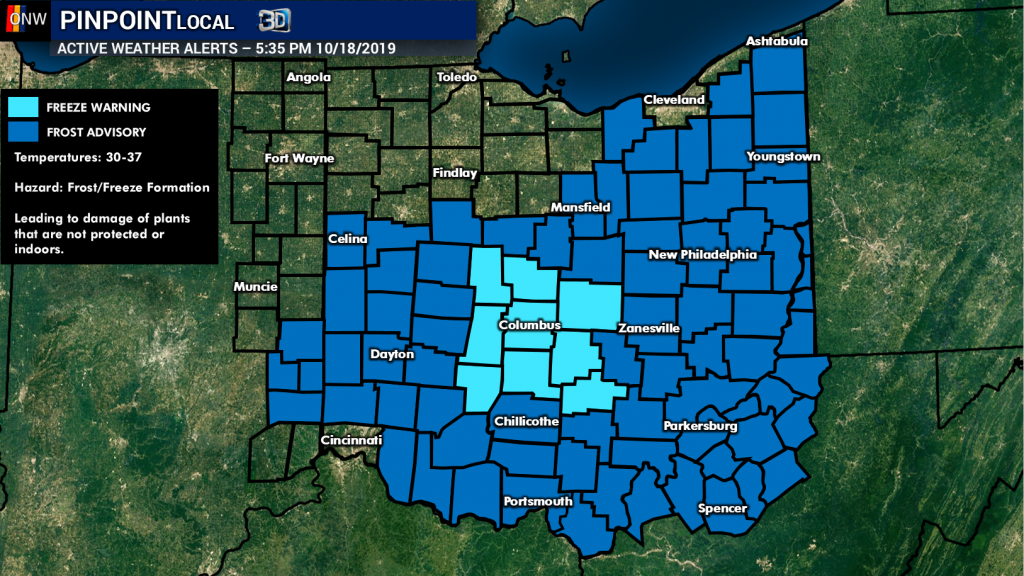 ALERT: Freeze Warning Tonight - Scioto Post
