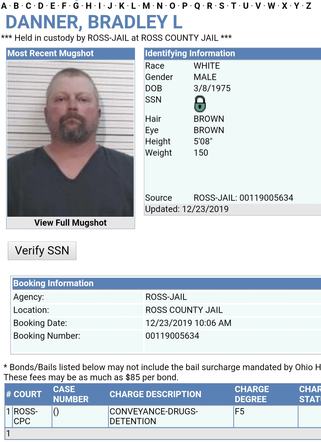 BREAKING NEWS ROSS COUNTY- Chillicothe Correctional Staff Member ...