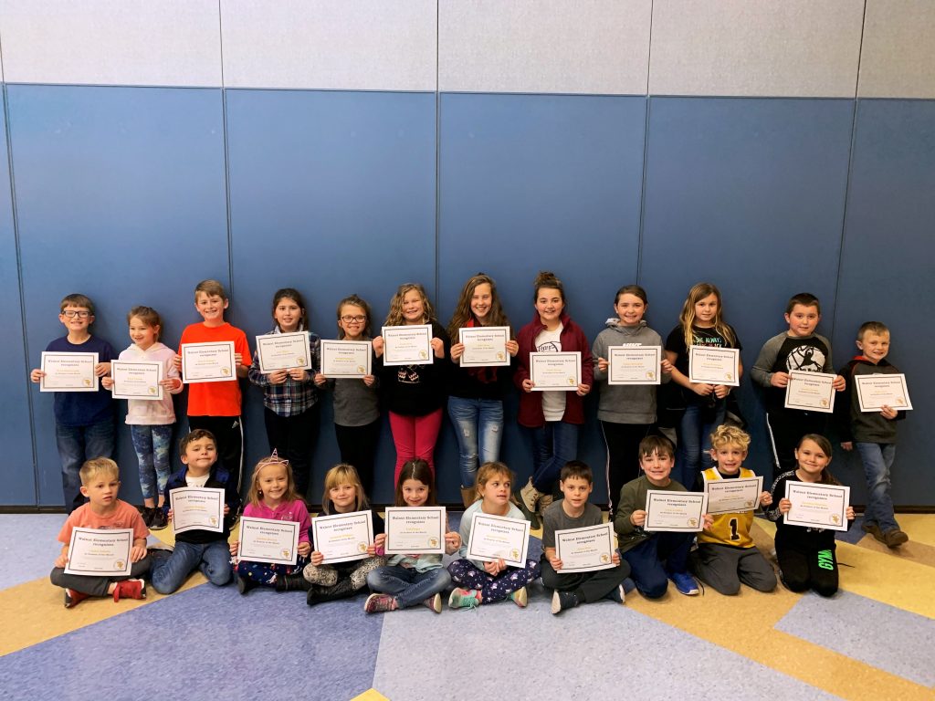 Walnut Elementary Student of the Month - Scioto Post