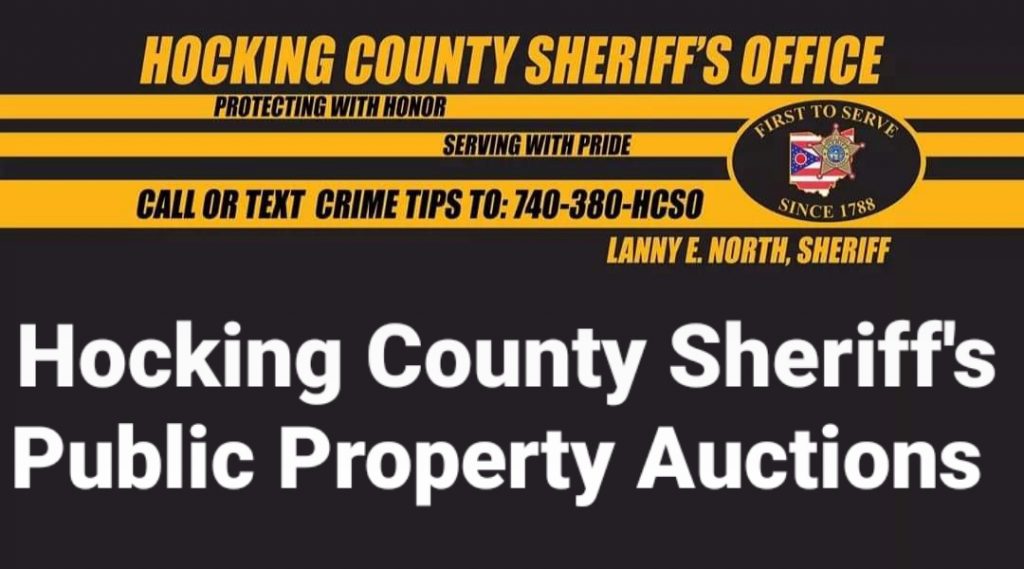 Hocking County Oh Hocking County Sheriffs Public Property Auctions