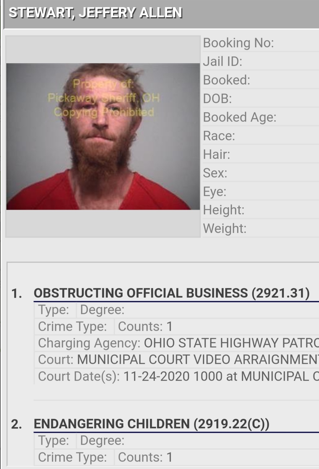 Pickaway County OH- 33 Year Old Amanda Man Arrested, Facing 13 Charges ...