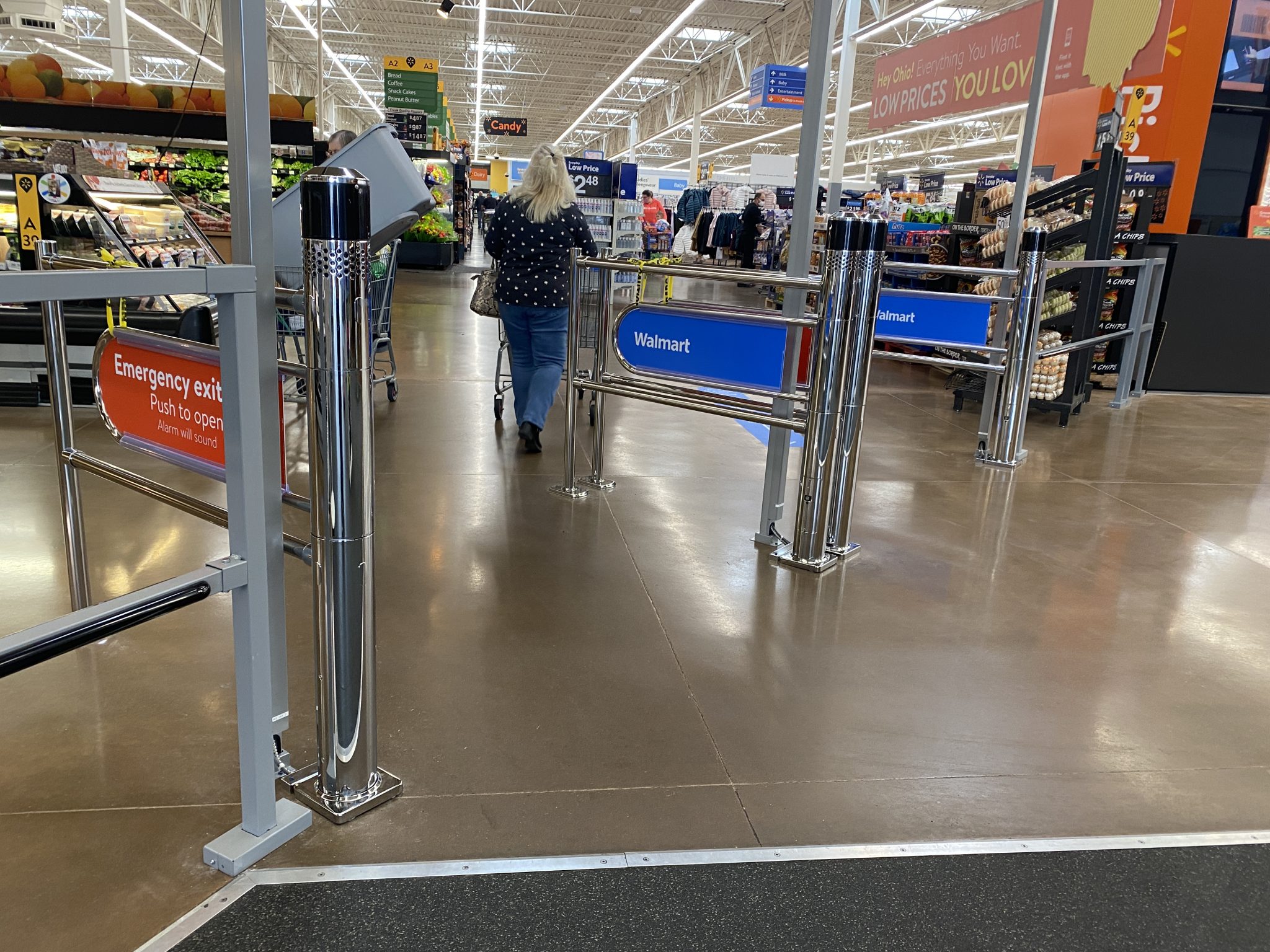 Circleville Walmart Installs Anti-Theft Gates to Prevent Shrinkage ...