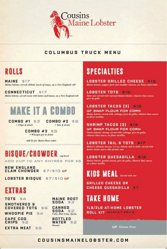 Circleville OH- Cousins Maine Lobster Food Truck Coming to Town ... Circleville OH- Cousins Maine Lobster Food Truck Coming to Town ...
