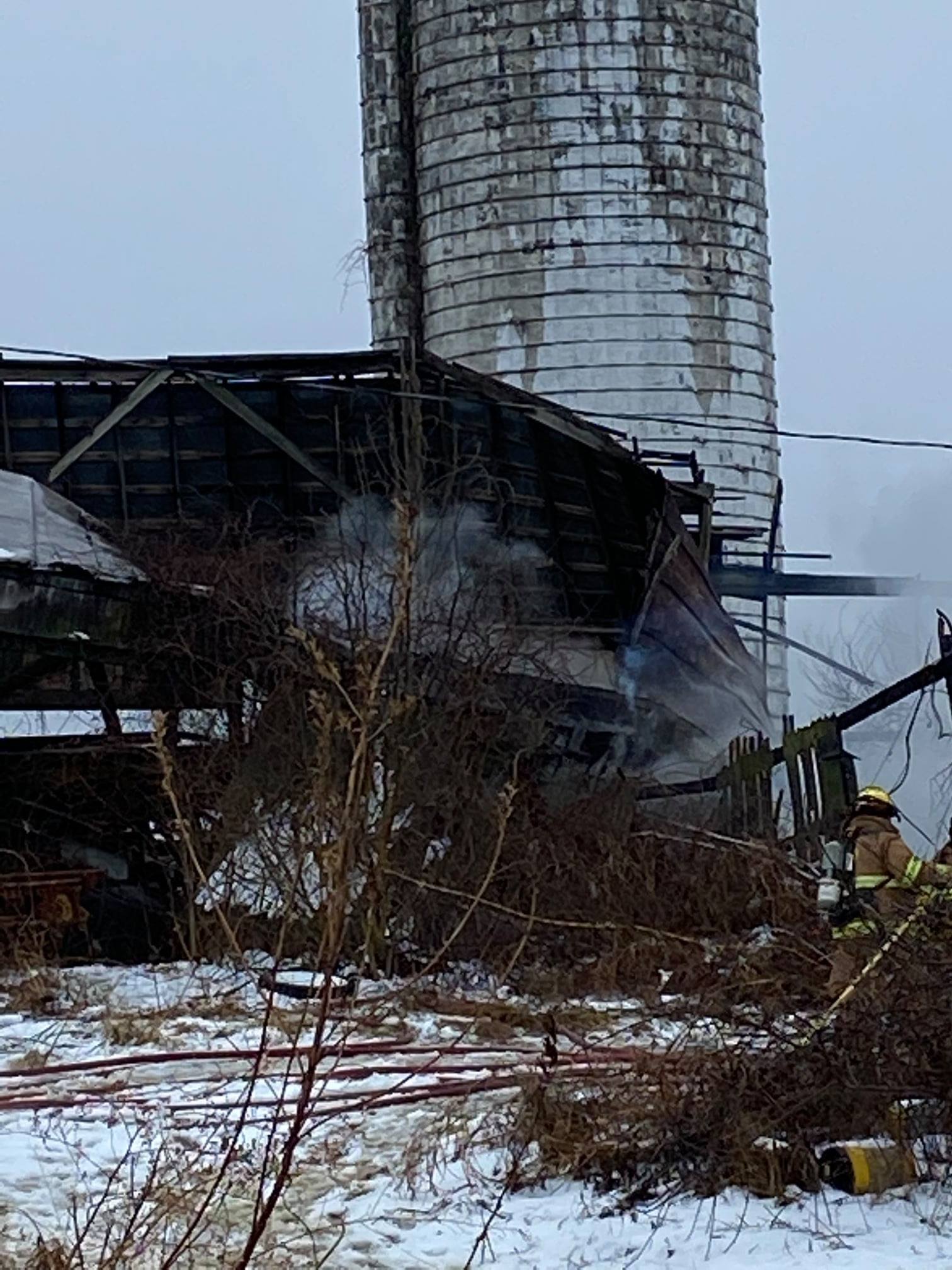 UPDATE: Fire Destroys Barn in Amanda - Scioto Post