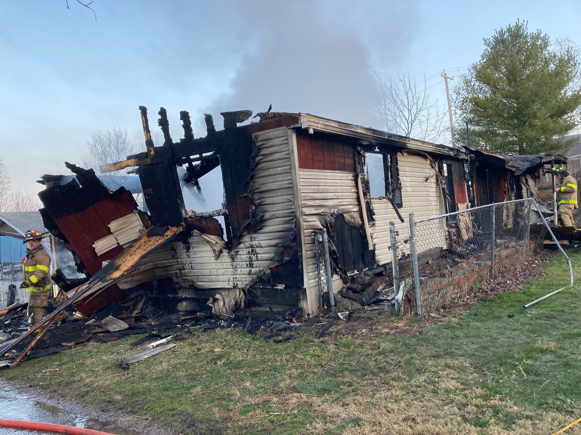 Early Morning Blaze Levels One Home and Sets Fire to Another in North ...