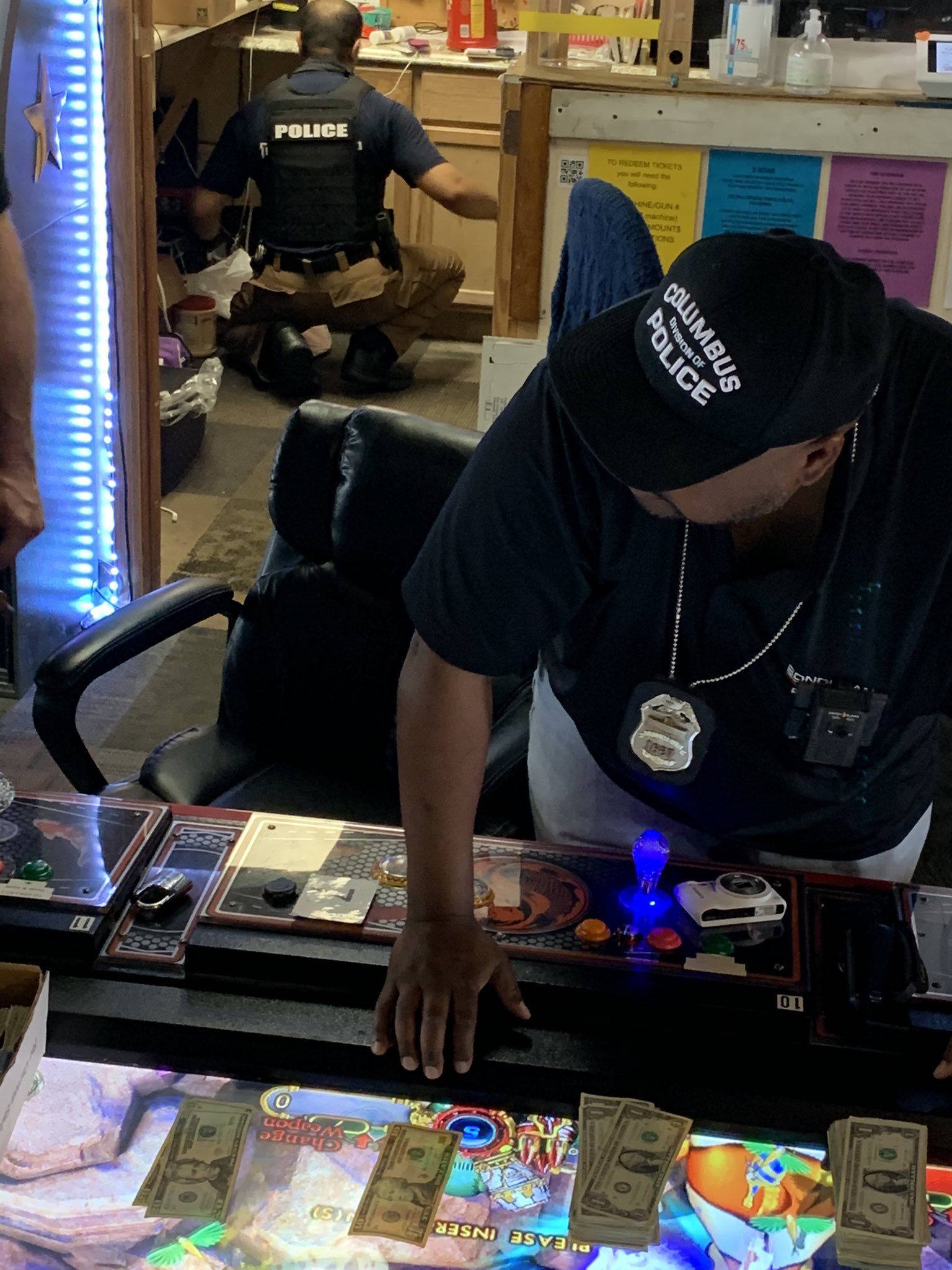 Columbus Law Enforcement Shuts Down Illegal Gambling Establishment in ...