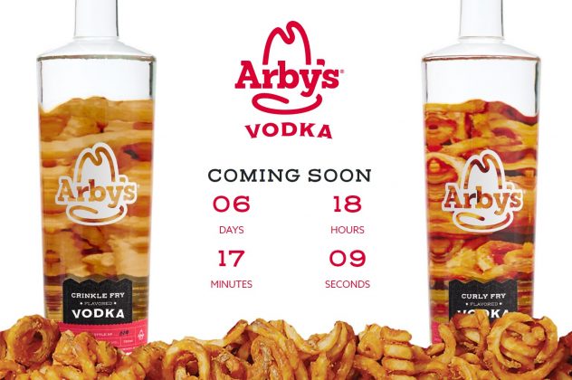 Arby's Selling Two Vodka Flavors Inspired by Their French Fries ...