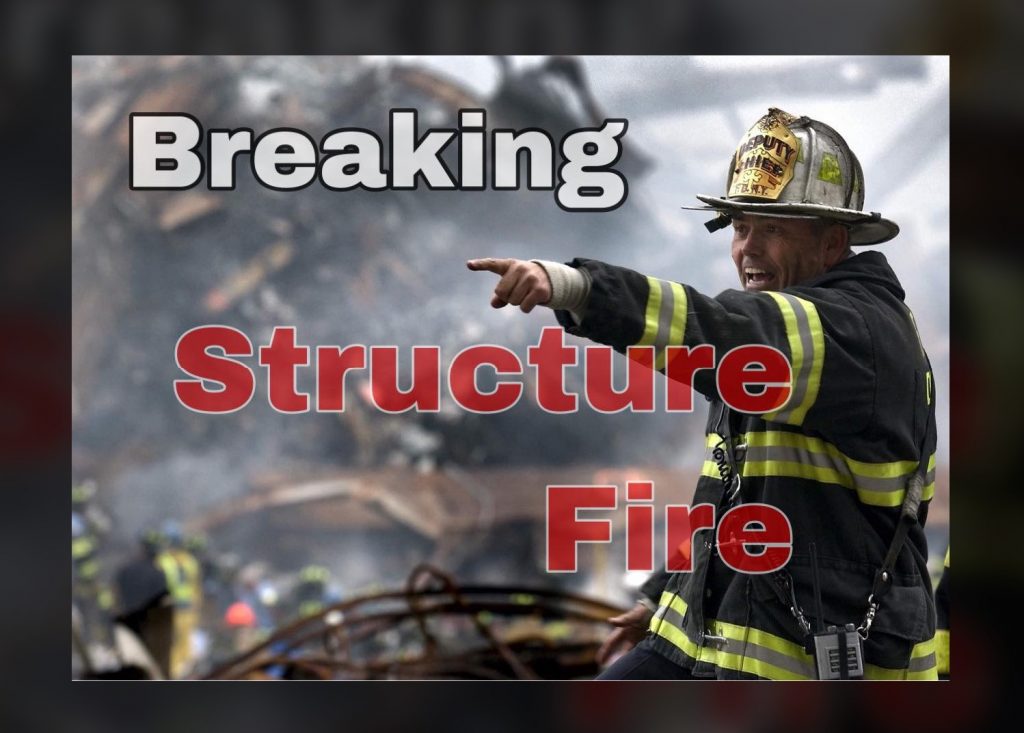 Breaking: Crews Battle Fully Involved Structure Fire in Ross County ...