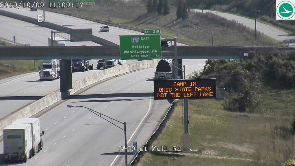 Stop Camping in the Left Lane! Ohio Department of Transportation Makes ...