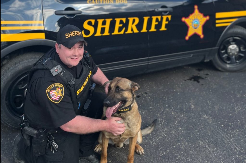Hocking County Sheriff K9 Gets Body Armor from Non-Profit - Scioto Post