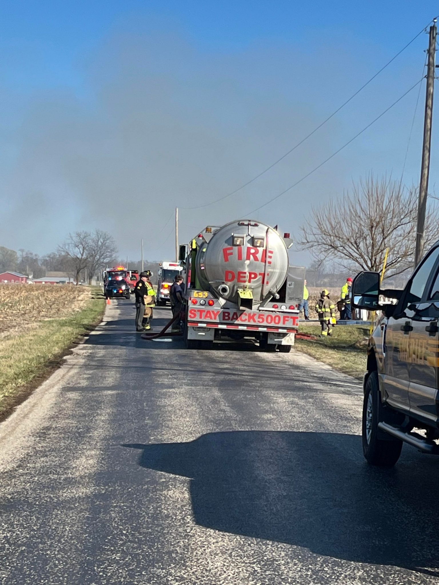Update - Structure Fire Reported Outside of Williamsport - Scioto Post