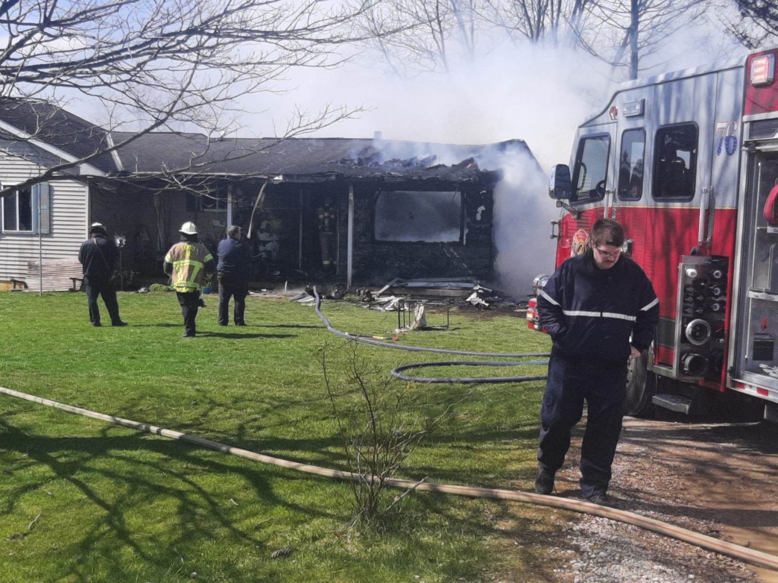 Breaking - Working Structure fire in Pickaway County - Scioto Post
