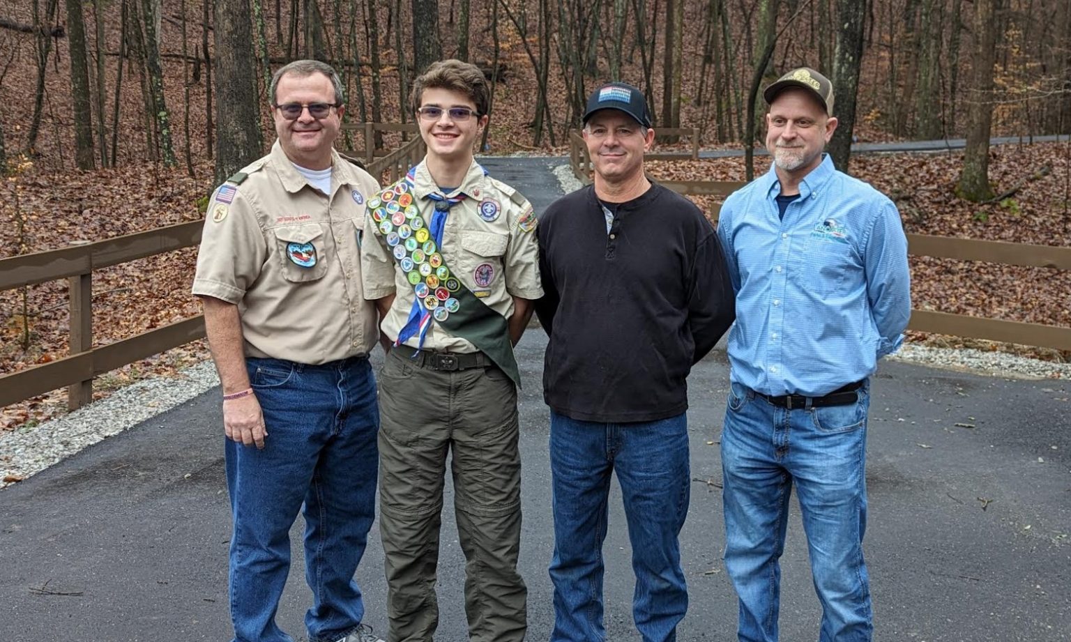 Fairfield County - Eagle Scout Completes Wheelchair Bridge in Park ...