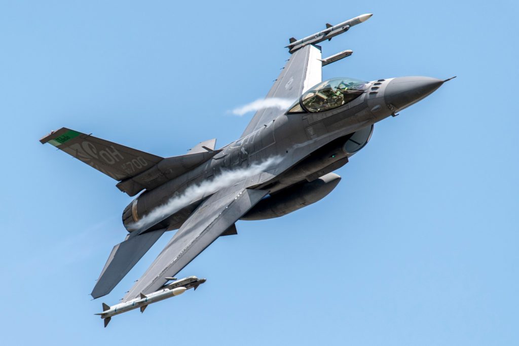 Here Comes The BOOOOOM! as The 180th Fighter Wing Flies at Night ...