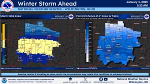 Winter Storm Set to Impact Southern Ohio with Snow, Ice, and Dangerous ...