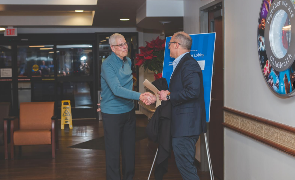 OhioHealth Berger Hospital Dedicates Surgery Center Lobby to John Edgar ...