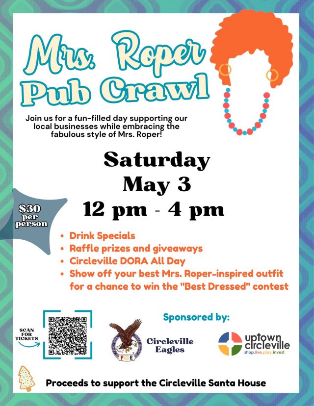 Mrs. Roper Pub Crawl Returns to Circleville with Style and Spirit ...