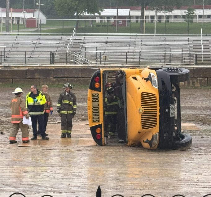 Fairfield County - Berne Union Leads County-Wide Mock School Bus Rollover Safety Training ...