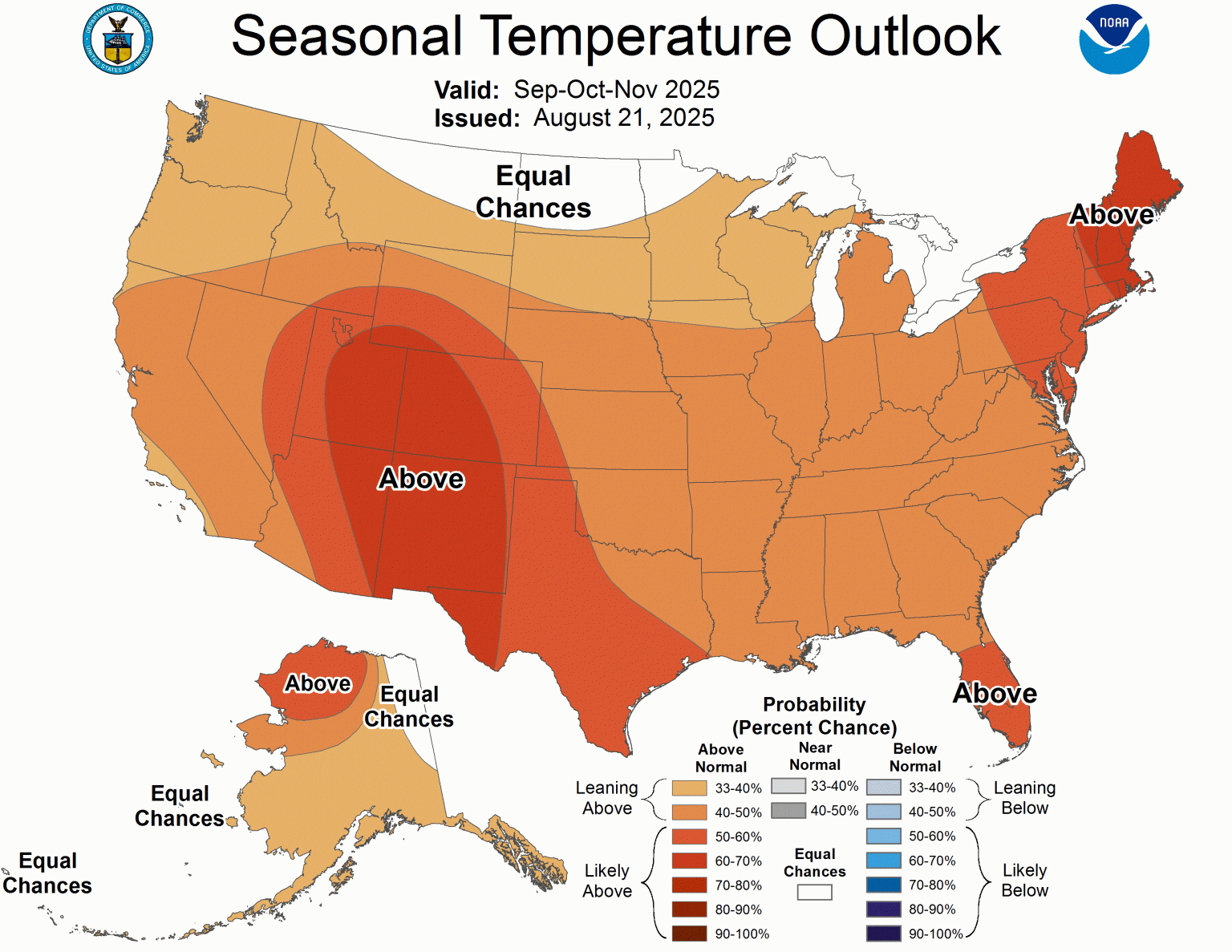NOAA Forecast Predicts Warmer-Than-Normal Fall — Good News for Pumpkin ...