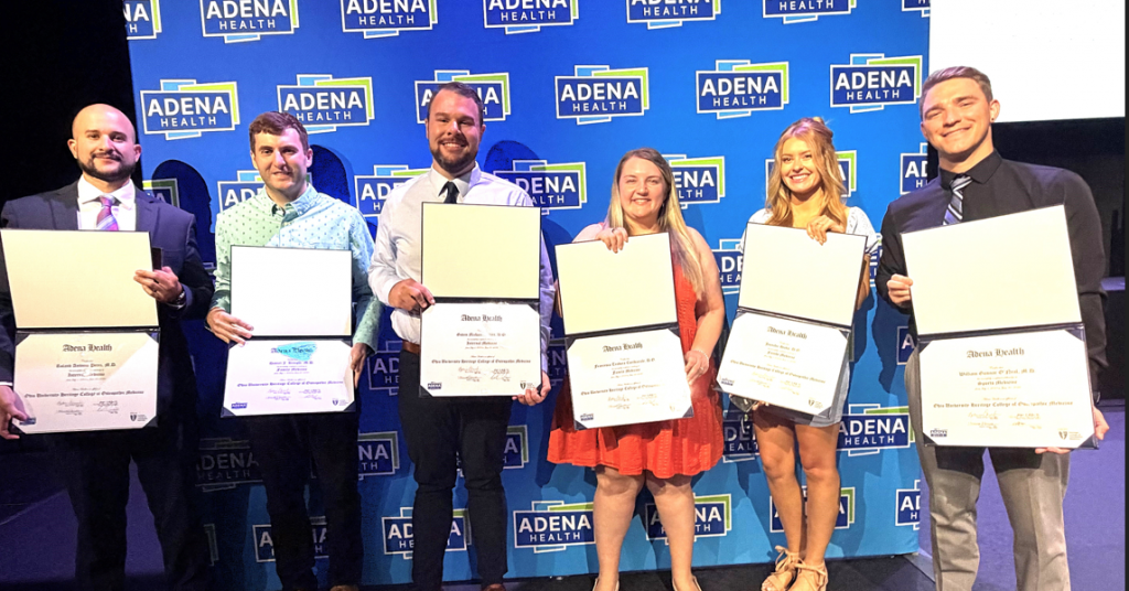 Six resident physicians choose to stay with Adena Health following ...